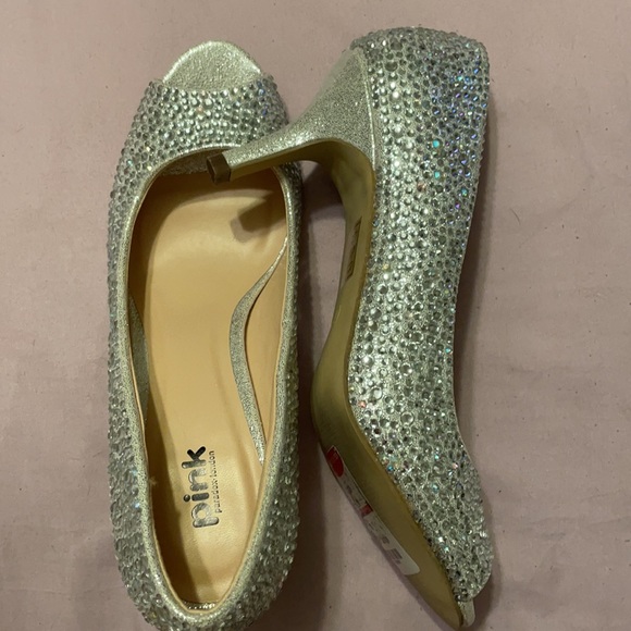pink paradox London | Shoes | Pink Brand Silver 2 Inch Heels | Poshmark